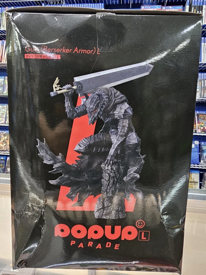NEW Berserk Guts Berserker Armor Statue Good Smile Company POP UP ...