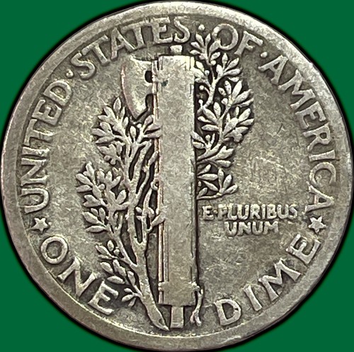 1921 Mercury Dime Very Good VG Coin #36912 | eBay