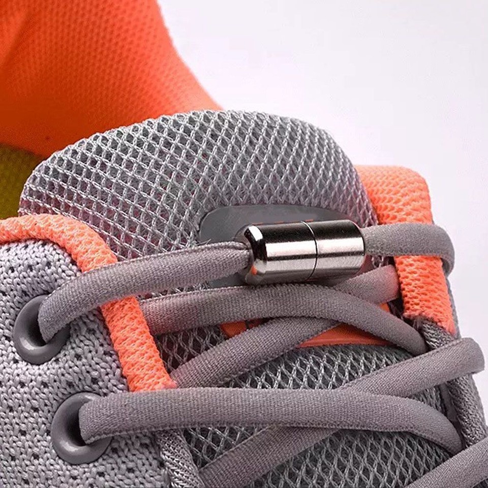 Lacing Quick Lazy Laces Elastic Shoe Laces No Tie Shoelaces Sneakers ...