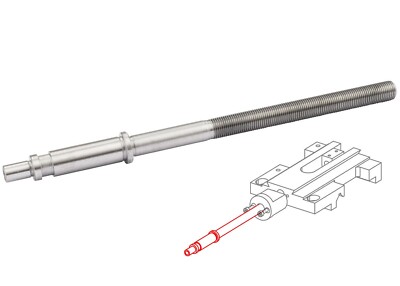 Cross Slide Feed Screw for C2/SC2/C3/G8688/MR-300/M1-250/CX704 Mini ...