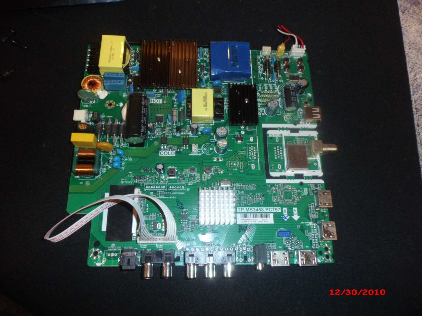 B0LVA 49BL00H7-01 MAIN POWER BOARD TP.MS3458.PC757 LSC490FJ01-W ...