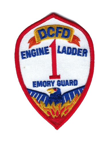 Dekalb County GA Georgia Fire Dept. DCFD Engine Ladder 1 Emory Guard ...
