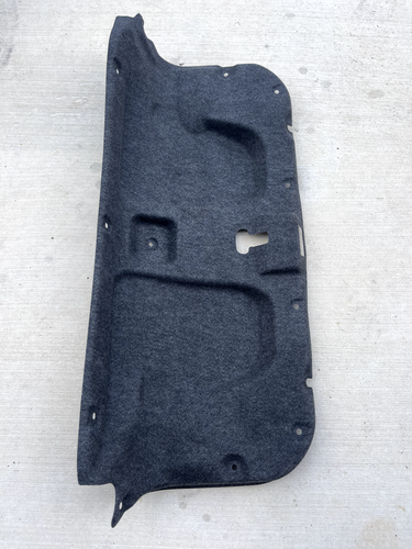 2017 SUBARU IMPREZA REAR TRUNK LID INSULATOR COVER PANEL DECK TRIM OEM ...