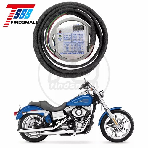 Programmable Single Fire Electronic Ignition Module for Harley Dyna 53 ...