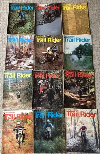 1978 New England Trail Rider Magazines (12 Issues) vintage enduro | eBay