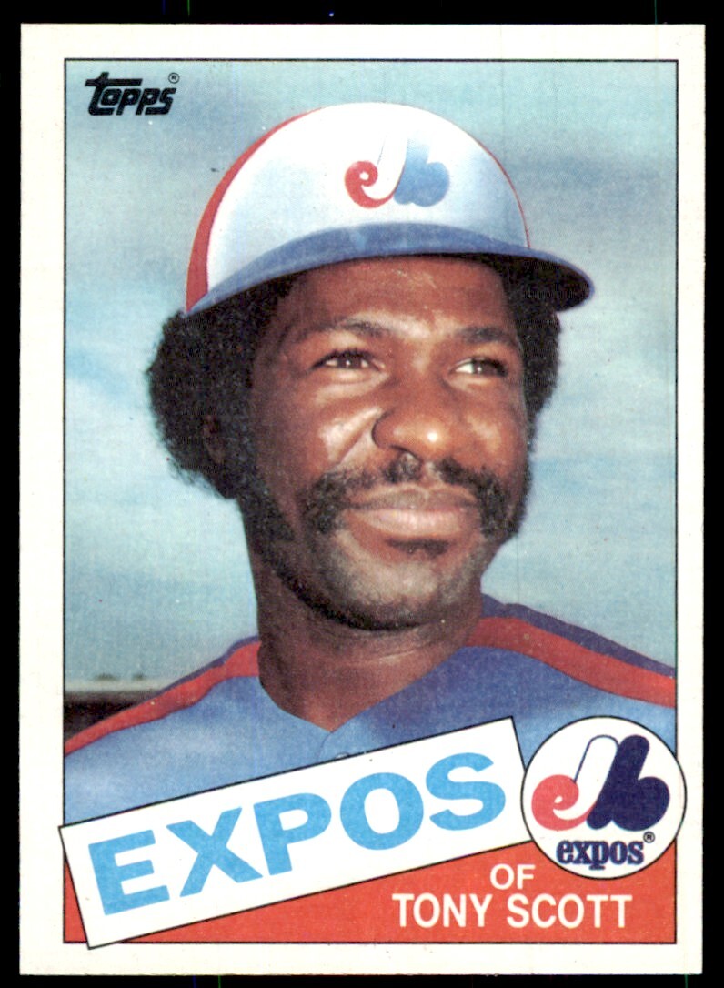 1985 Topps Tony Scott Baseball Cards #733 | eBay