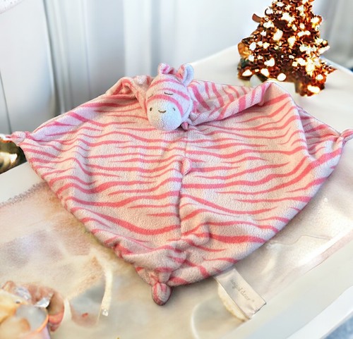 Angel Dear Pink & White Giraffe Baby Security Blanket Lovey | eBay