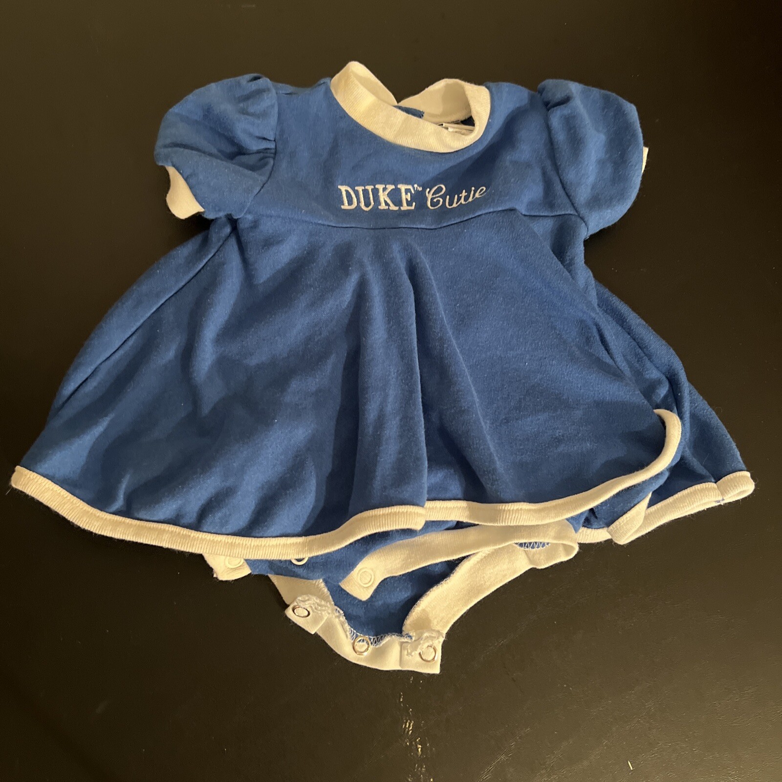 Very Rare Vintage Baby Duke Blue Devils Dress - Gem
