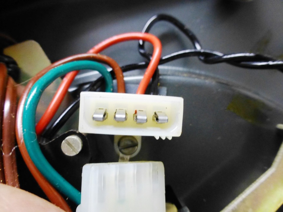 AMP LOK TURNTABLE Power Cord Plug CONNECTOR not MOLEX GARRARD DUAL ELAC ...