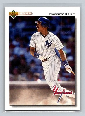 1992 Upper Deck #577 Roberto Kelly New York Yankees Baseball Card | eBay