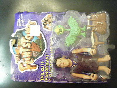 1993 MATTEL FLINTSTONES-EVIL CLIFF VANDERCAVE FIGURE-NEW SEALED | eBay