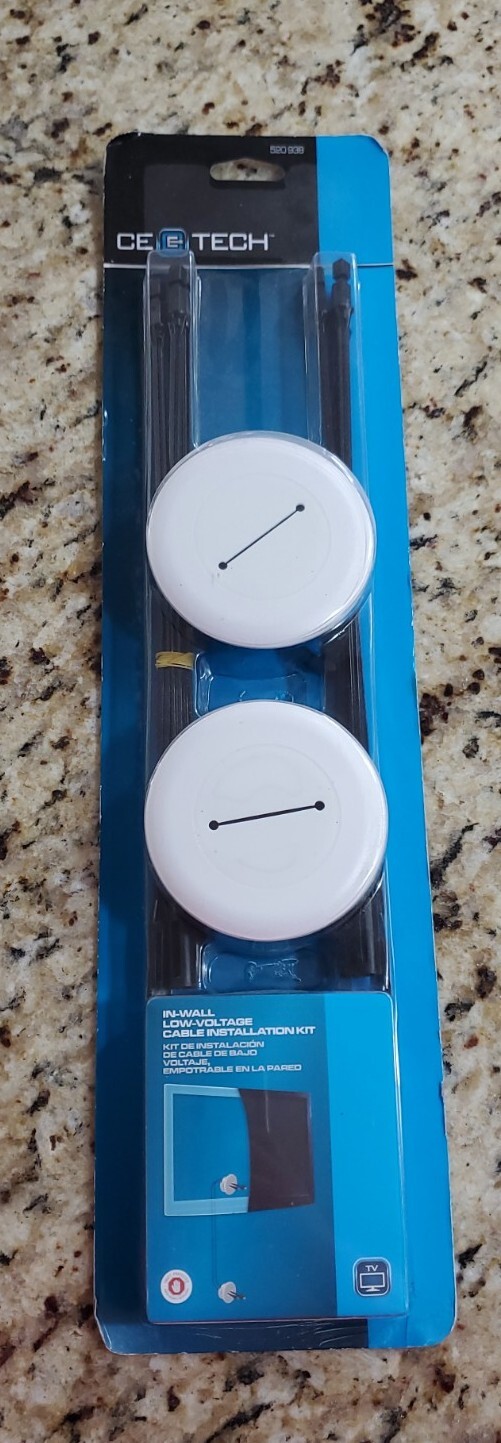 Ce-tech In Wall Low Voltage Cable Installation Kit (520 938) (w1) New ...