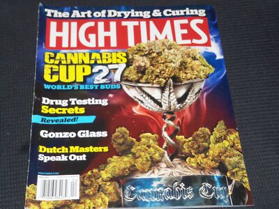 2015 APRIL HIGH TIMES MAGAZINE - CANNABIS CUP 27 FRONT COVER - O 15517 ...