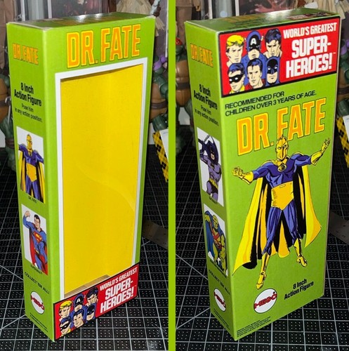 MEGO 8" DR. FATE CUSTOM BOX ONLY | eBay