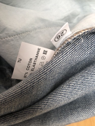 Lab Dip Paris Denim Dress Size 26 Medium/Large Shift Boxy Fit 14 16 ...