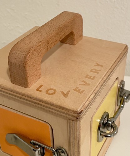 LOVEVERY Wooden Lock Box Latches | The Realist Box | Montessori ...