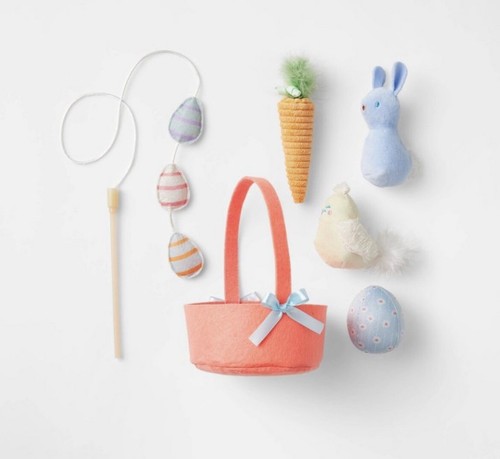 spring basket cat teaser push toy set-5pk-boots and barkley (6) New | eBay