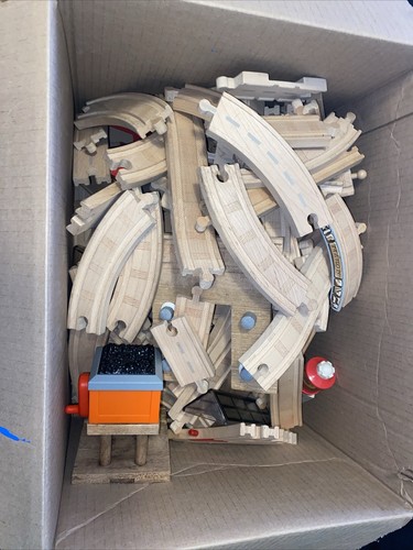 Thomas and Friends Wooden Track 135+ pcs Vintage | eBay