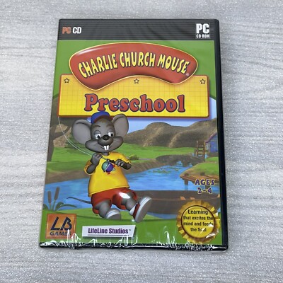 Charlie Church Mouse Preschool (PC Game, 2007) Educational Bible, New ...