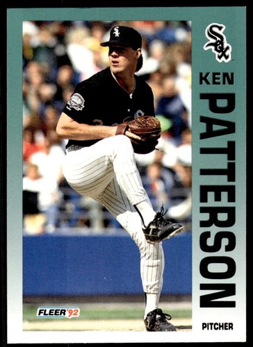 1992 Fleer Baseball Card Ken Patterson Chicago White Sox #94 | eBay