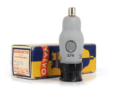 EF6/TEF6 VALVO NOS Tube Röhre Lampe TSF Valvola Valve Valvula 진공관 真空管 ...