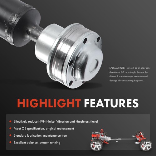 Propshaft Rear for Land Rover Freelander 2 L359 Range Rover Evoque L538 ...