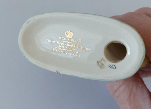 Royal Albert/ Beswick Beatrix Potter "FLOPSY,MOPSY & COTTONTAIL" BP5 ...