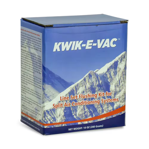 KWIK-E-VAC Line Set Flushing Kit For Mini Split Air Conditioning ...