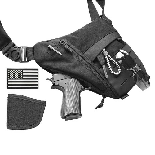 Tactical Crossbody Sling Bag for Men Women Anti-Theft CCW Sling Bag EDC ...