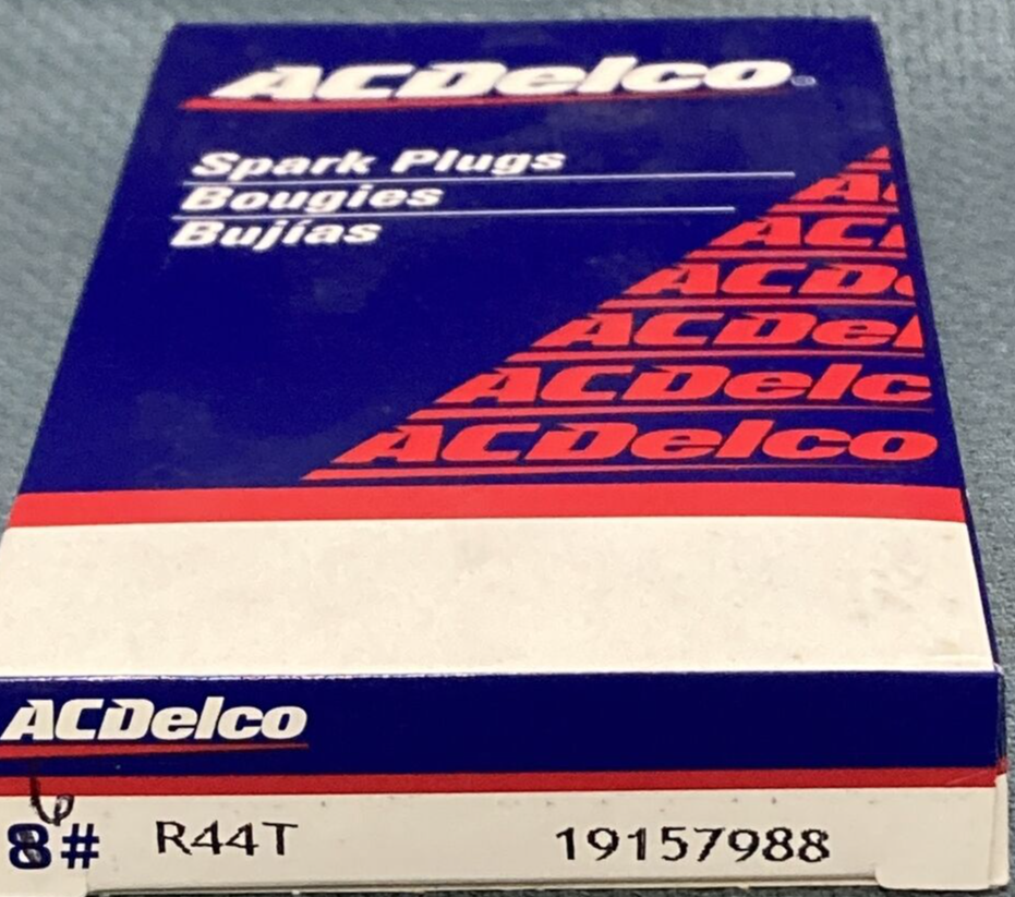 QTY 6 NEW ACDELCO R44T SPARK PLUG ASSEMBLY GM 19157988 | eBay