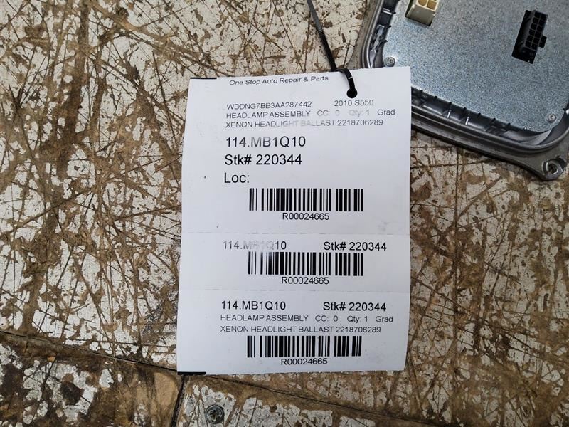 OEM MERCEDES S Class W221 LED Headlight Voltage Regulator Computer ...