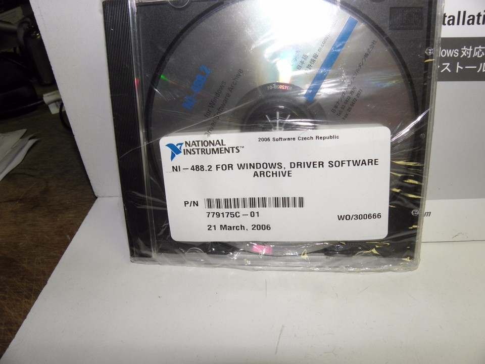National Instruments NI-488.2 For windows, Driver Software Archive. | eBay