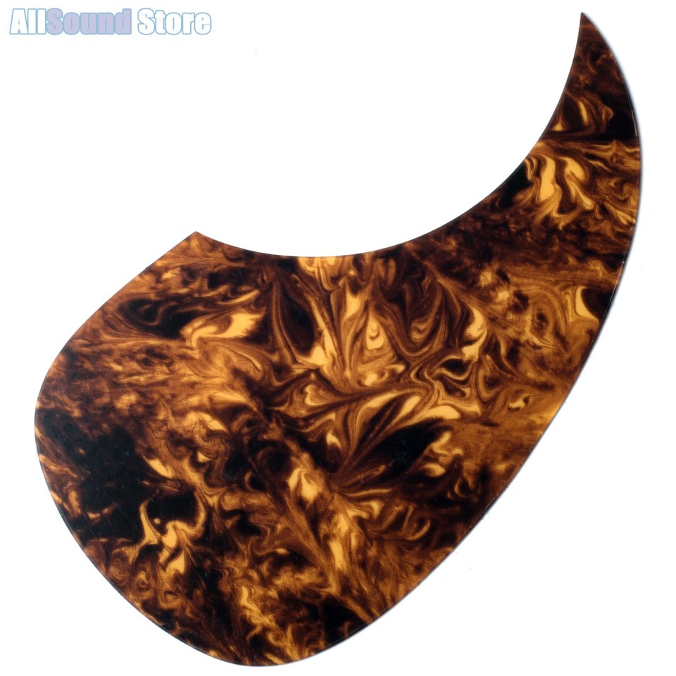 HOSCO Teardrop Acoustic Guitar Pickguard Martin Style, Adhesive Back ...