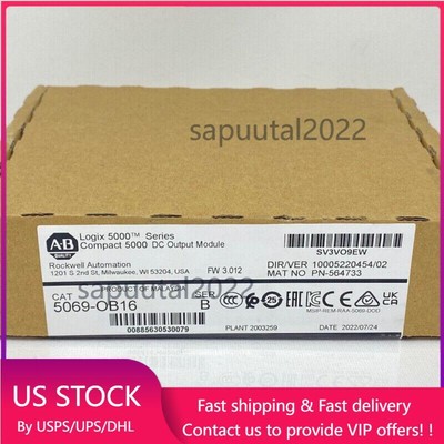 2022 NEW Sealed Allen-Bradley 5069-OB16 Ser B Compact 5000 DC Output ...