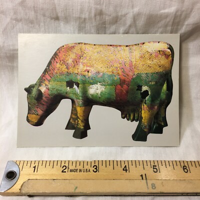 Postcard Samuel Buri Vache Paysage Cow Art Print Vintage | eBay