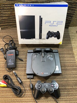 Sony Playstation 2 Slim (SCPH-70012) with Zenith LCD Portable Screen ...