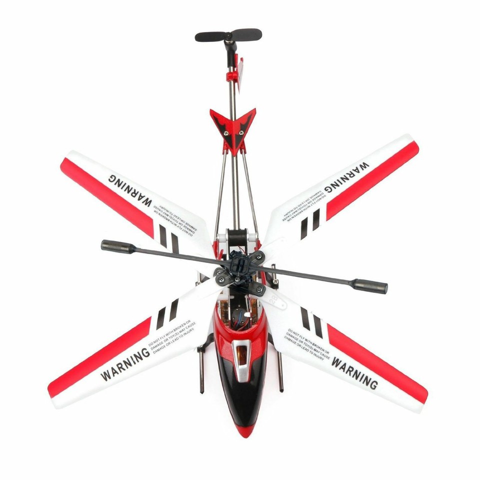 S107G Syma RC Helicopter 3.5CH Mini Aircraft Metal Remote Control GYRO ...