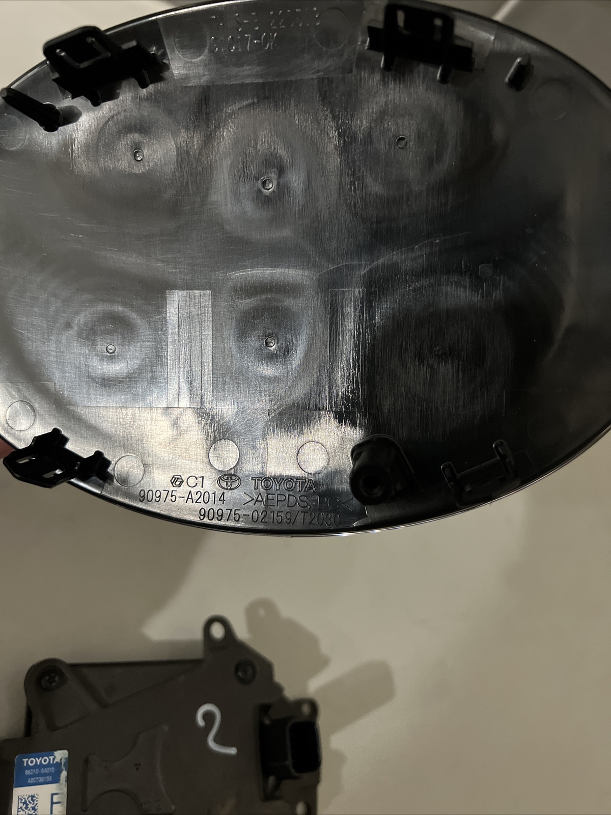 TOYOTA TACOMA CRUISE CONTROL DISTANCE RADAR SENSOR FRONT GRILL EMBLEM ...