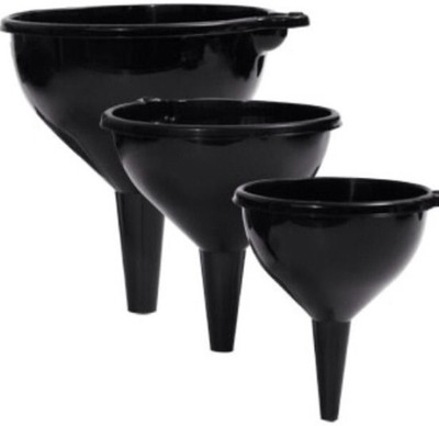 3 Piece FUNNEL SET Plastic Set of 3 nesting funnels Brand New Kitchen ...