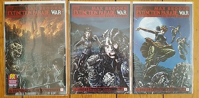 Extinction Parade 1-2 + #1 SDCC NM 1st Print NY Times Max Brooks World ...