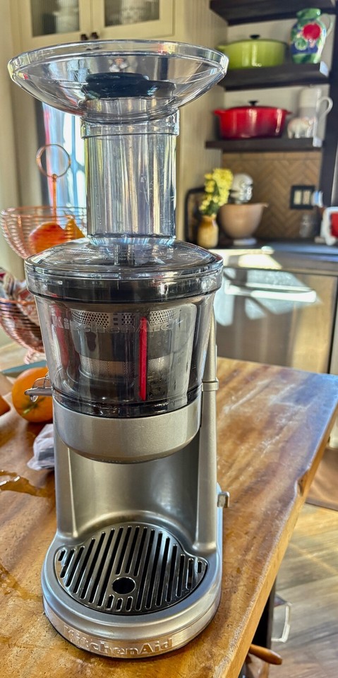 KitchenAid Maximum Extraction Slow Juicer SILVER Model KVJ0111CU | eBay
