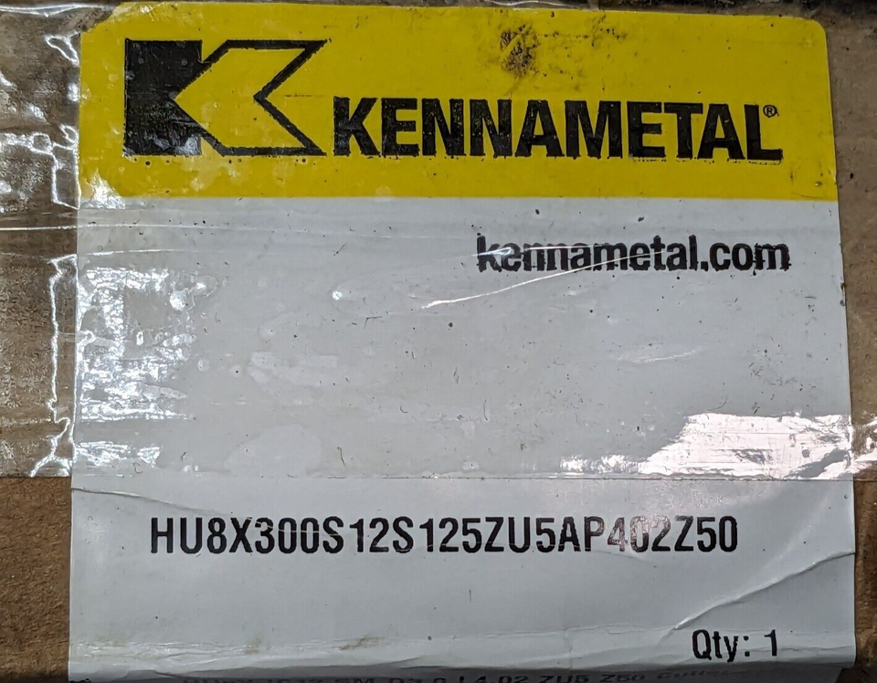 Kennametal HARVI Ultra 8X Helical Shell Mill HU8X300S12S125ZU5AP402Z50 ...