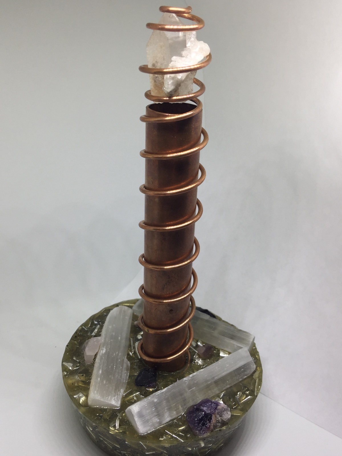 1 Special Edition Deluxe Desktop Orgone Art Cloud Buster - Orgone - Chembuster- | eBay