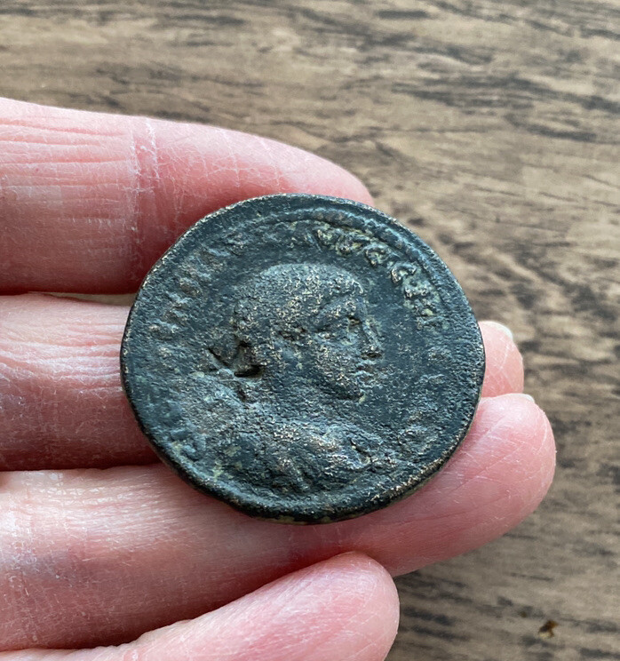 ROMAN. MAXIMINUS I AND MAXIMUS (235-238 A.D). LARGE BRONZE COIN. | eBay