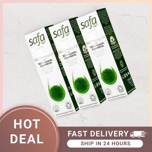 Safa Skin Therapy Oil Dry Skin /Stretch marks %100 Organic 125ml -3 ...