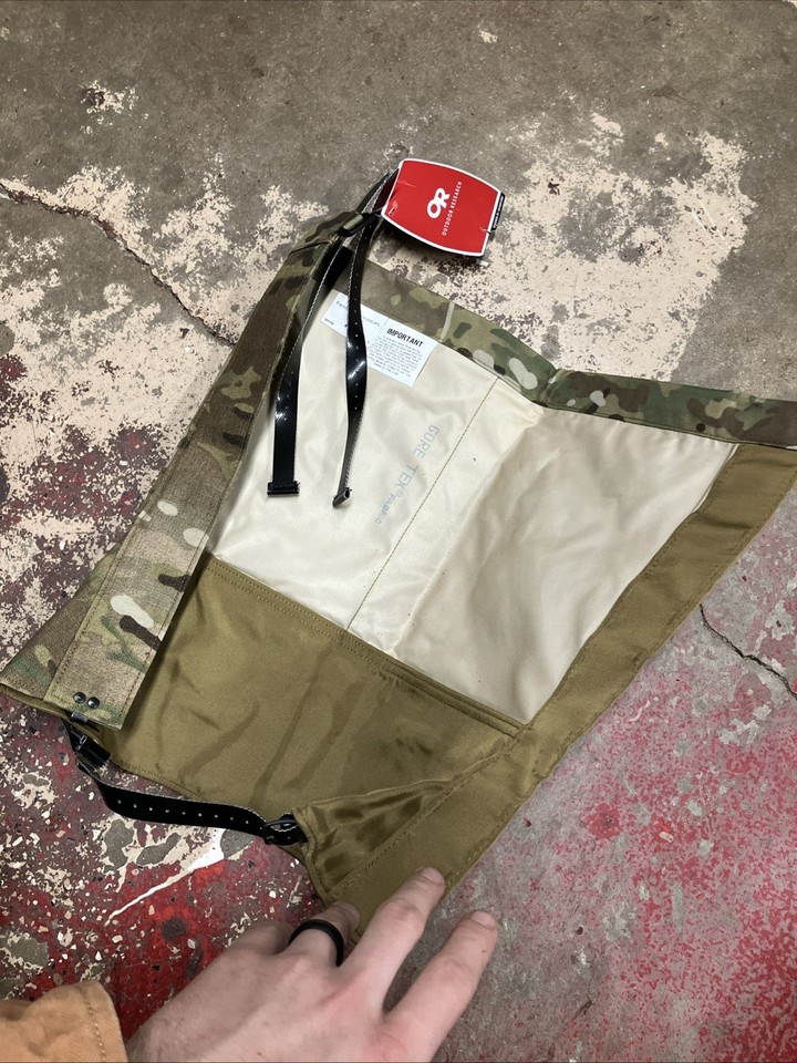 Outdoor Research Multicam Expedition Crocodile Military Leg Gaiters ...
