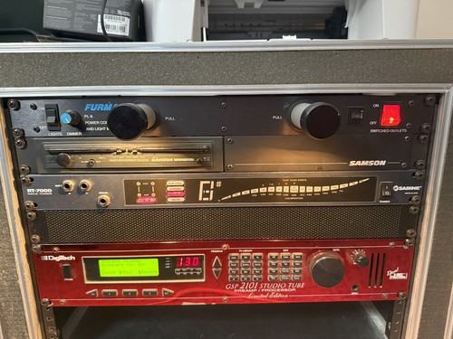 Digitech GSP-2101 Studio Tube Preamp/Multi Effects Guitar Processor ...