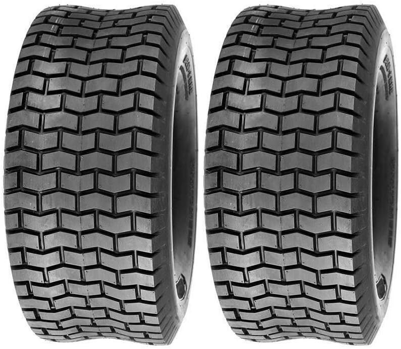 2 - 11X4.00-4 4 Ply Turf Lawn Mower Tires PAIR Chevron D265 11 400 4 ...