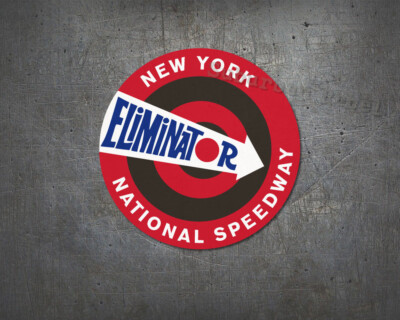 NY National Speedway Aufkleber - Oldschool Drag Racing Hot Rod MOPAR V8 ...