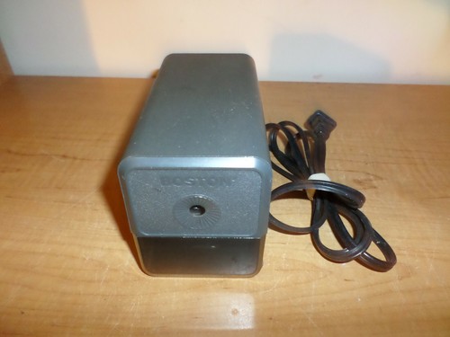 Boston Model 18 Electric Pencil Sharpener 296A MADE USA Gray Black ...
